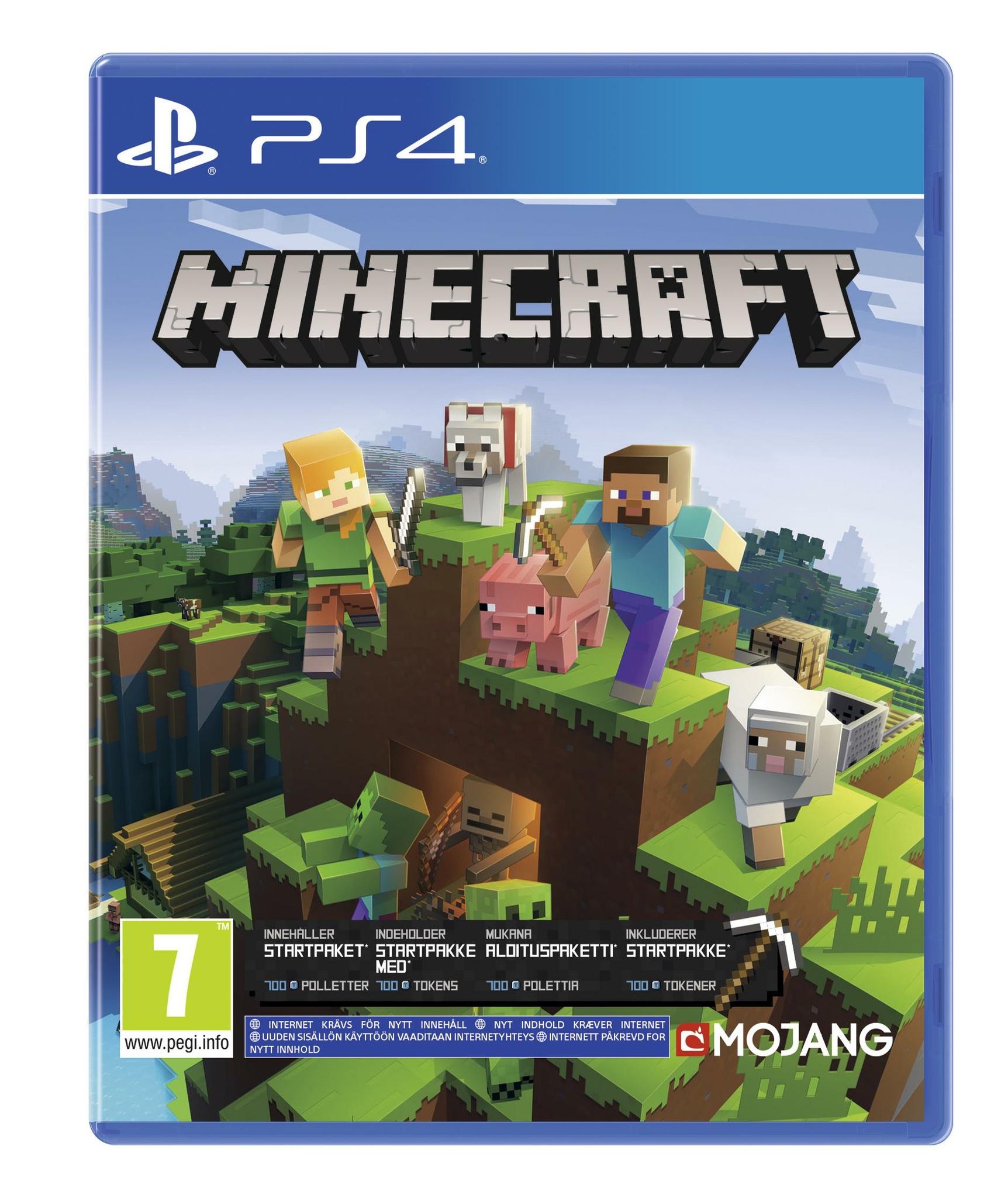 Mojang Minecraft Bedrock Edition Ps4, žema kaina | Varle.lt