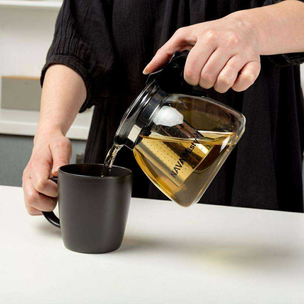 Virdulys Nava ĄSOTIS SU FILTRU ŽOLELIŲ ARBATAI 0,9L, modelis - 10-224 ...