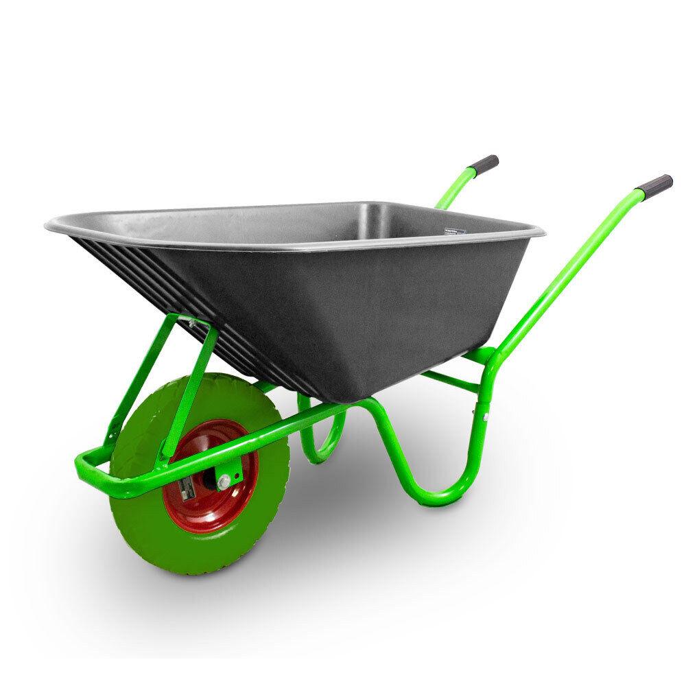 Karutis sodo / statybos darbams 250 kg.,su žaliu pilnaviduriu ratu ...