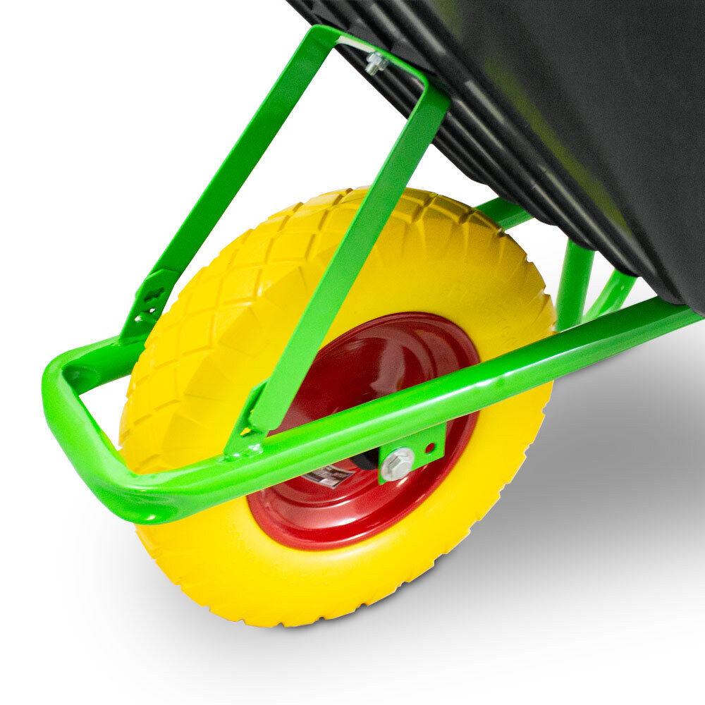 Karutis sodo / statybos darbams 250 kg.,su geltonu pilnaviduriu ratu ...