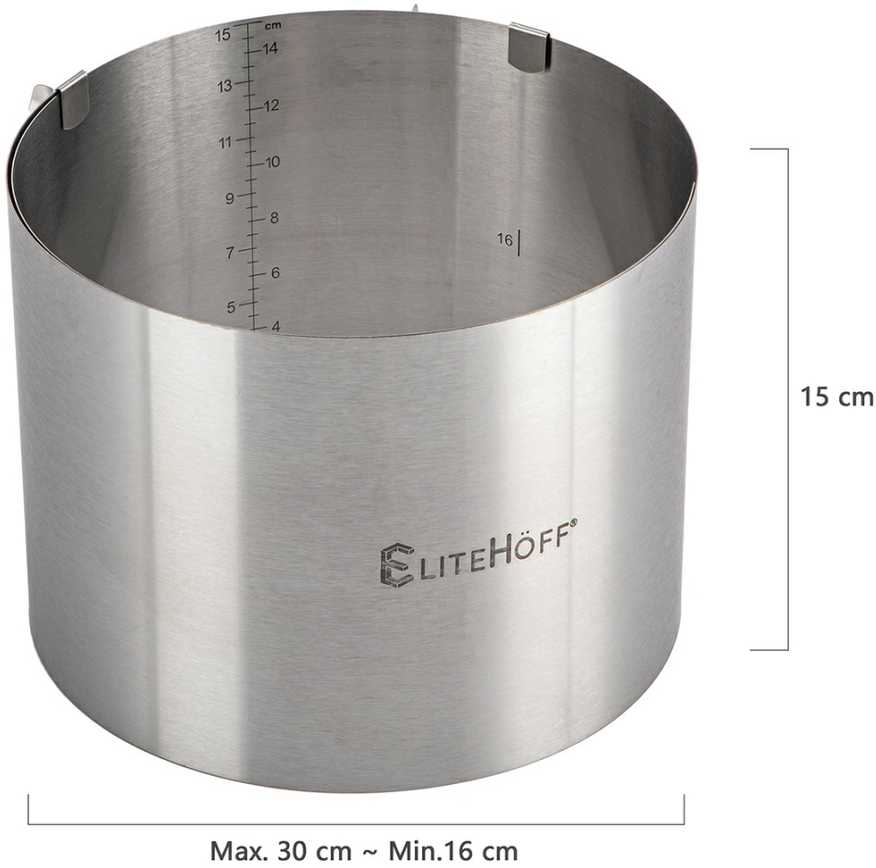 Reguliuojama aukšta torto forma 16-30 cm, modelis - KNFF3957, žema ...