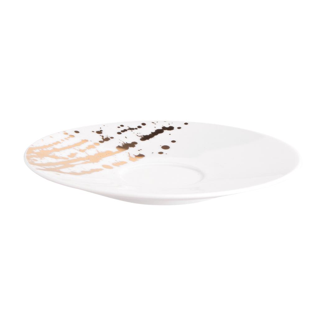 Neo SPLENDOR LĖKŠTĖ 16CM Baltas / AUKSAS, modelis - 81-776-L, žema ...