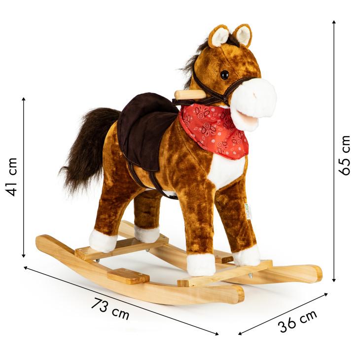Ecotoys Supamas arklys, rudas, modelis - MSP1424, žema kaina | Varle.lt