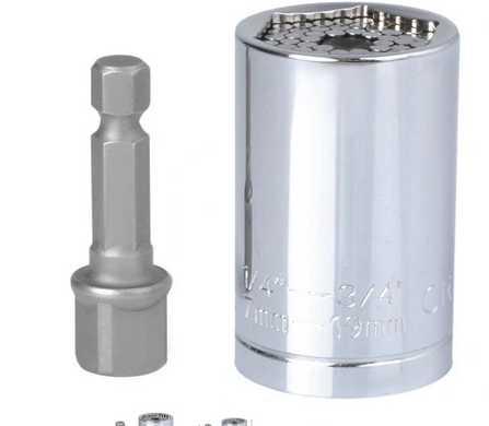 Universal socket socket wrench 7-19 mm 1 / 4-3 / 4, modelis - VRK3184 ...