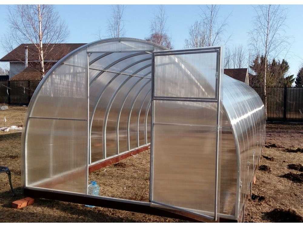 Šiltnamis AGRO TITAN (plotis 3m) danga 6mm, Šiltnamio ilgis: Šiltnamio ...