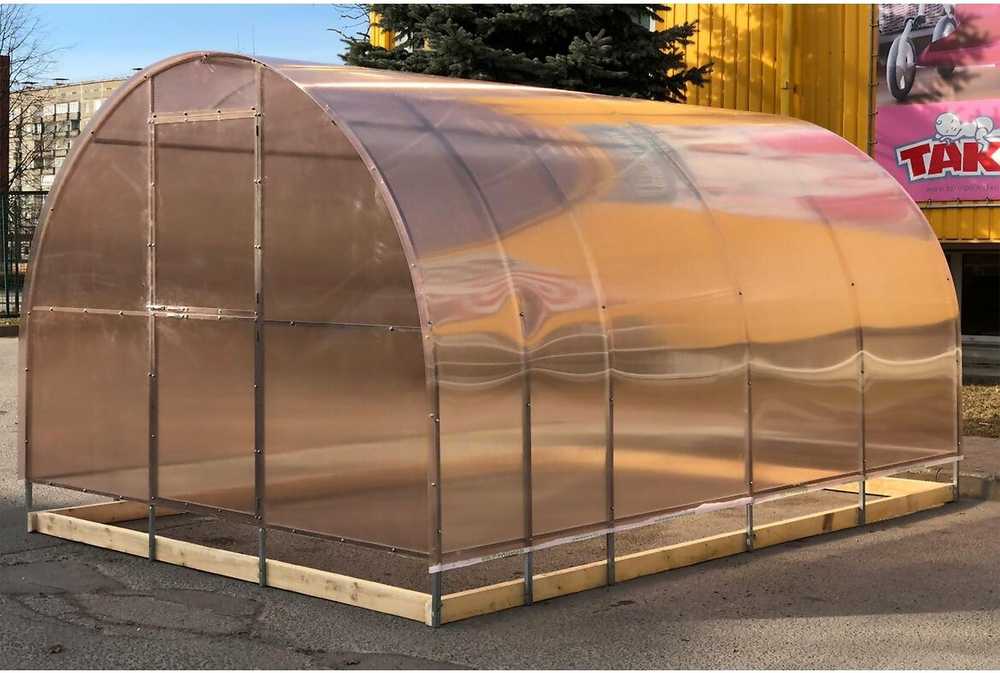 Šiltnamis AGRO TITAN (plotis 3m) NANO polikarbonatas 6mm, Šiltnamio ...