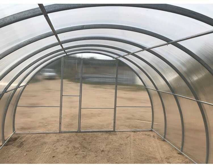 Šiltnamis LIUKS (plotis 3,5m), Šiltnamio ilgis: Šiltnamio ilgis 4m ...