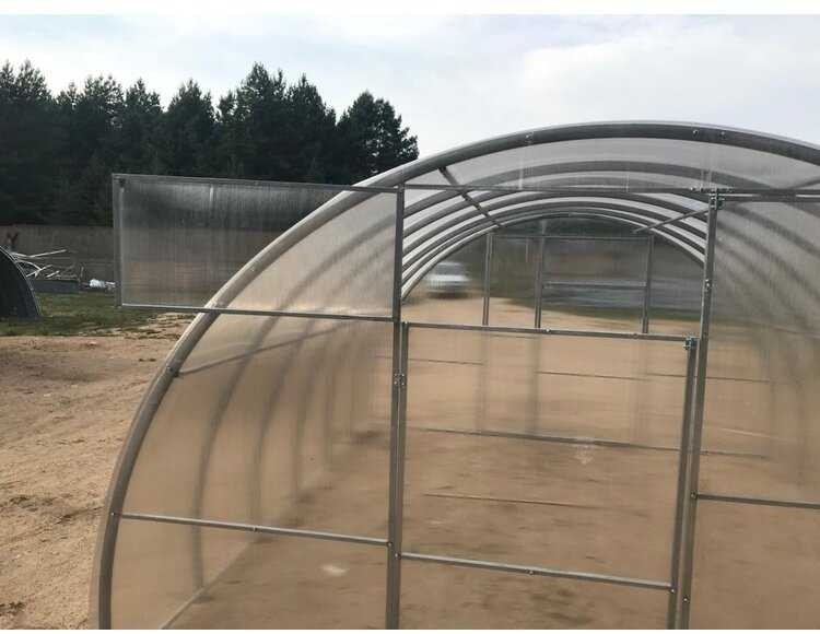 Šiltnamis LIUKS PREMIUM (plotis 4,0m), Šiltnamio ilgis: Šiltnamio ilgis ...