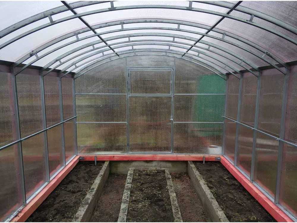 Šiltnamis NOVA TANDEM (plotis 3,0 m) NANO polikarbonatas 4mm, Šiltnamio ...