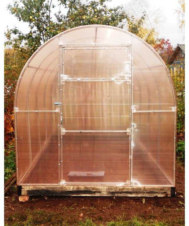 Šiltnamis SVAJONĖ KOMPAKT (plotis 2,4m) 6mm NANO polikarbonatas ...