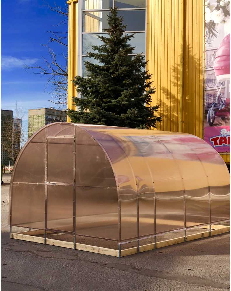 Šiltnamis SVAJONĖ PREMIUM (plotis 3m) 4mm NANO polikarbonatas ...