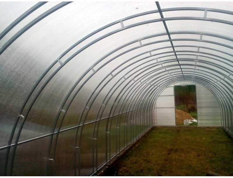 Šiltnamis TANDEM (plotis 3,3 m) NANO polikarbonatas 4mm, Šiltnamio ...