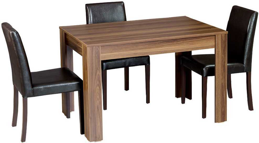 Kalune Design Pietų stalas Single 120 - Walnut, modelis - AGC130853 ...