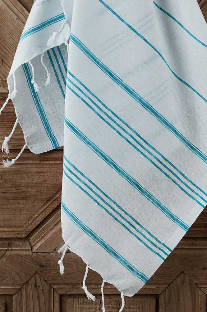 Foutastic Rankšluostis rankoms Çizgili - Turquoise, žema kaina | Varle.lt