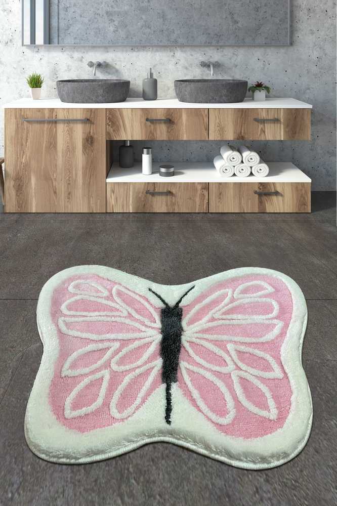 Foutastic Vonios kilimelis Common - Rožinė (70 x 100), modelis ...