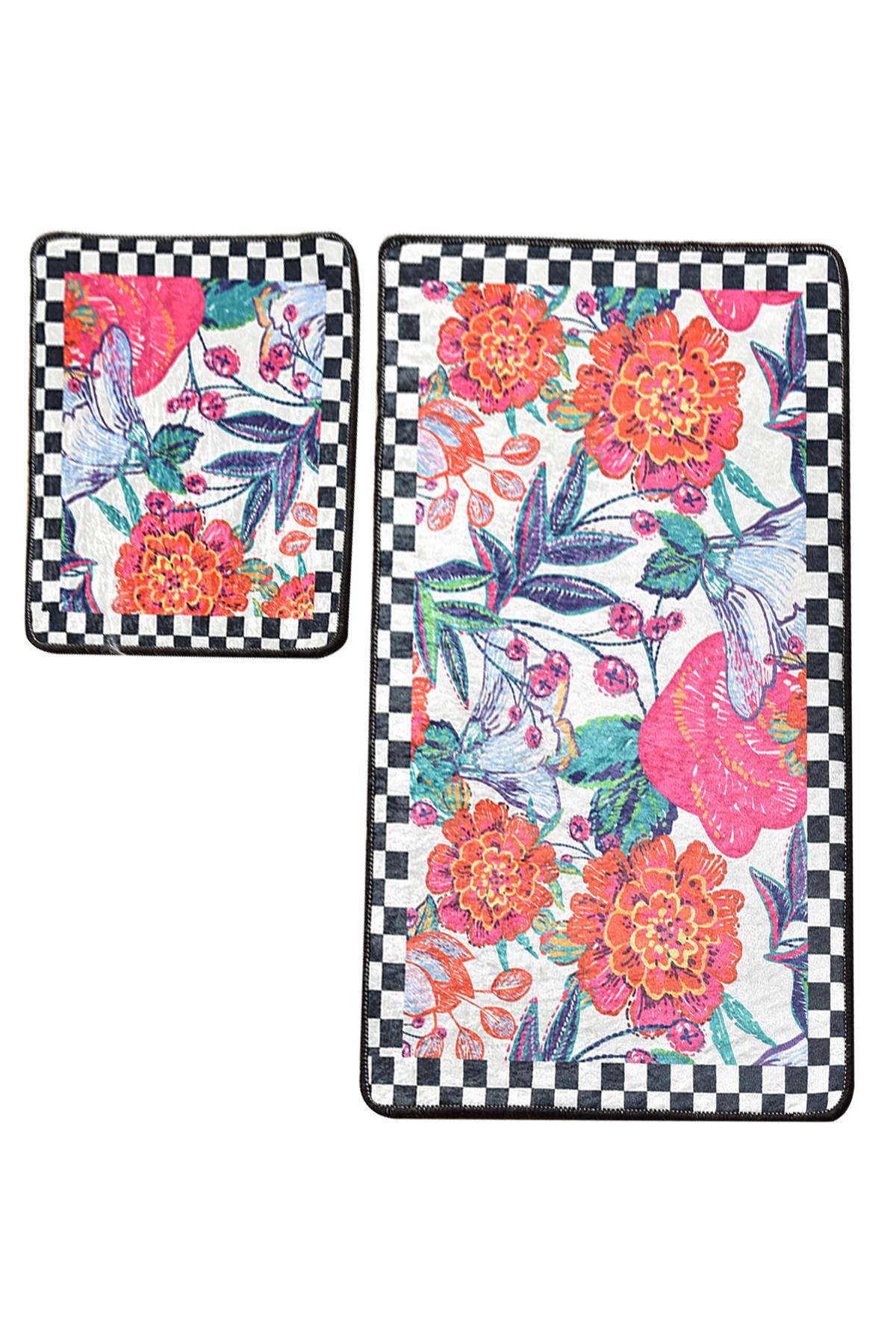 Foutastic Vonios kilimėlių rinkinys (2 dalys) Flori, žema kaina | Varle.lt