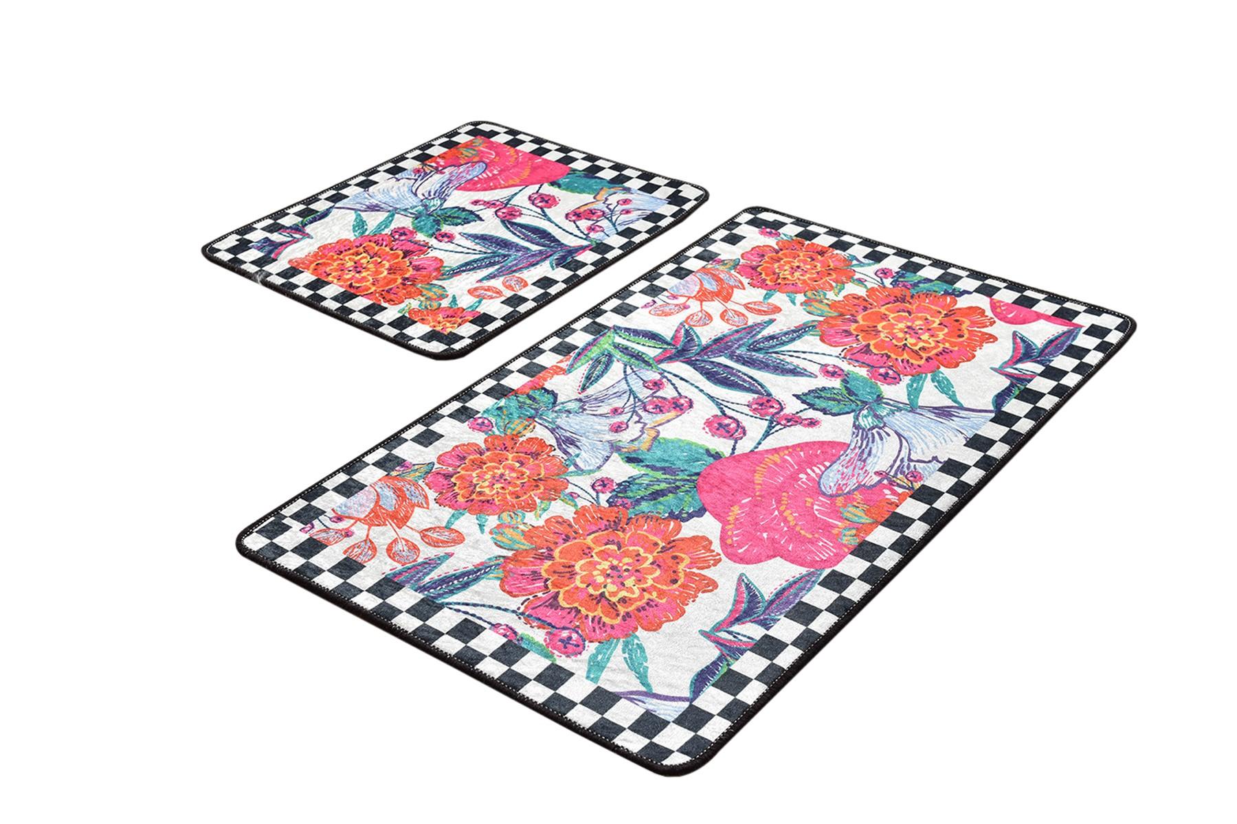 Foutastic Vonios kilimėlių rinkinys (2 dalys) Flori, žema kaina | Varle.lt