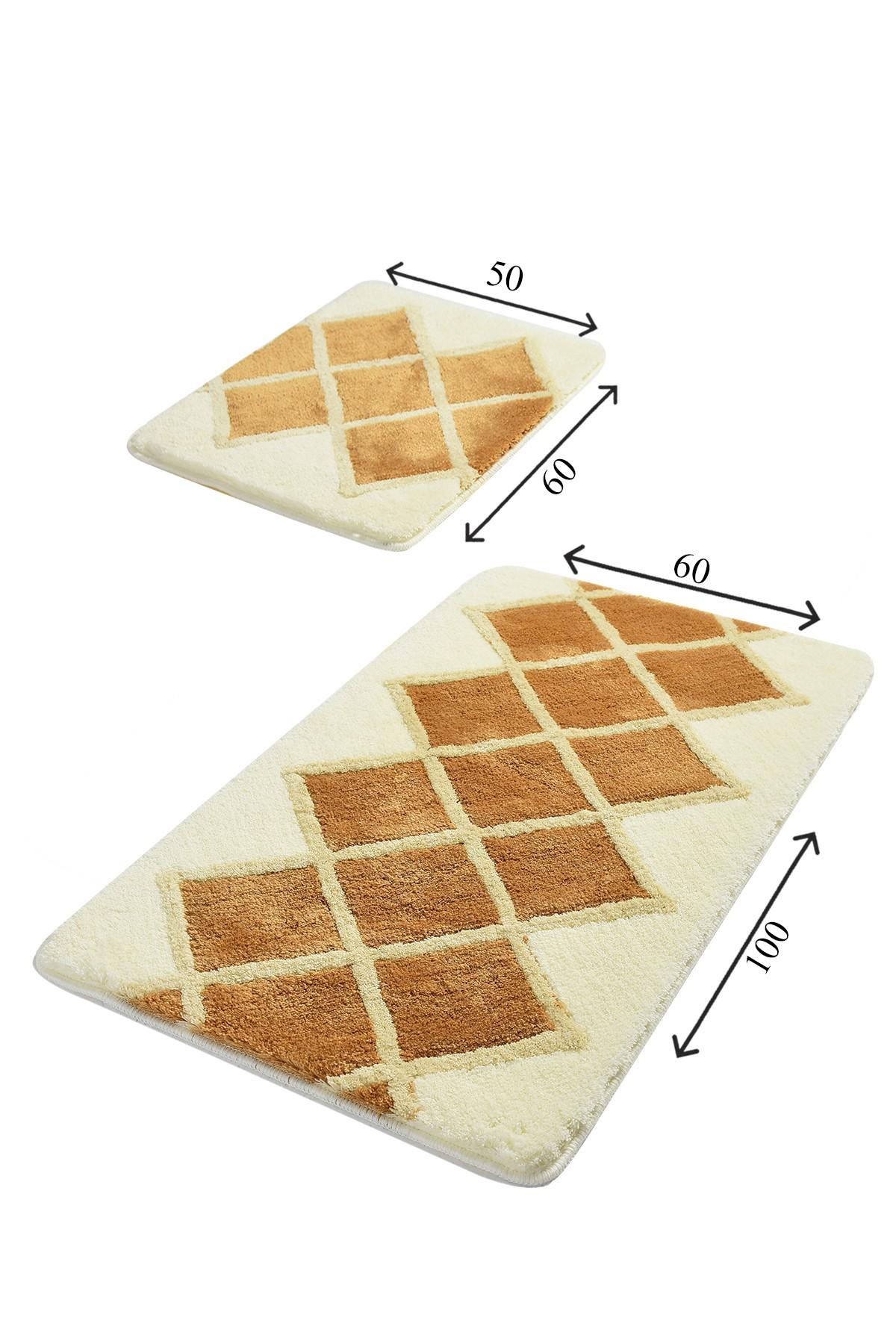 Foutastic Vonios komplektas (2 vienetai) Havana - smėlio spalvos, žema ...