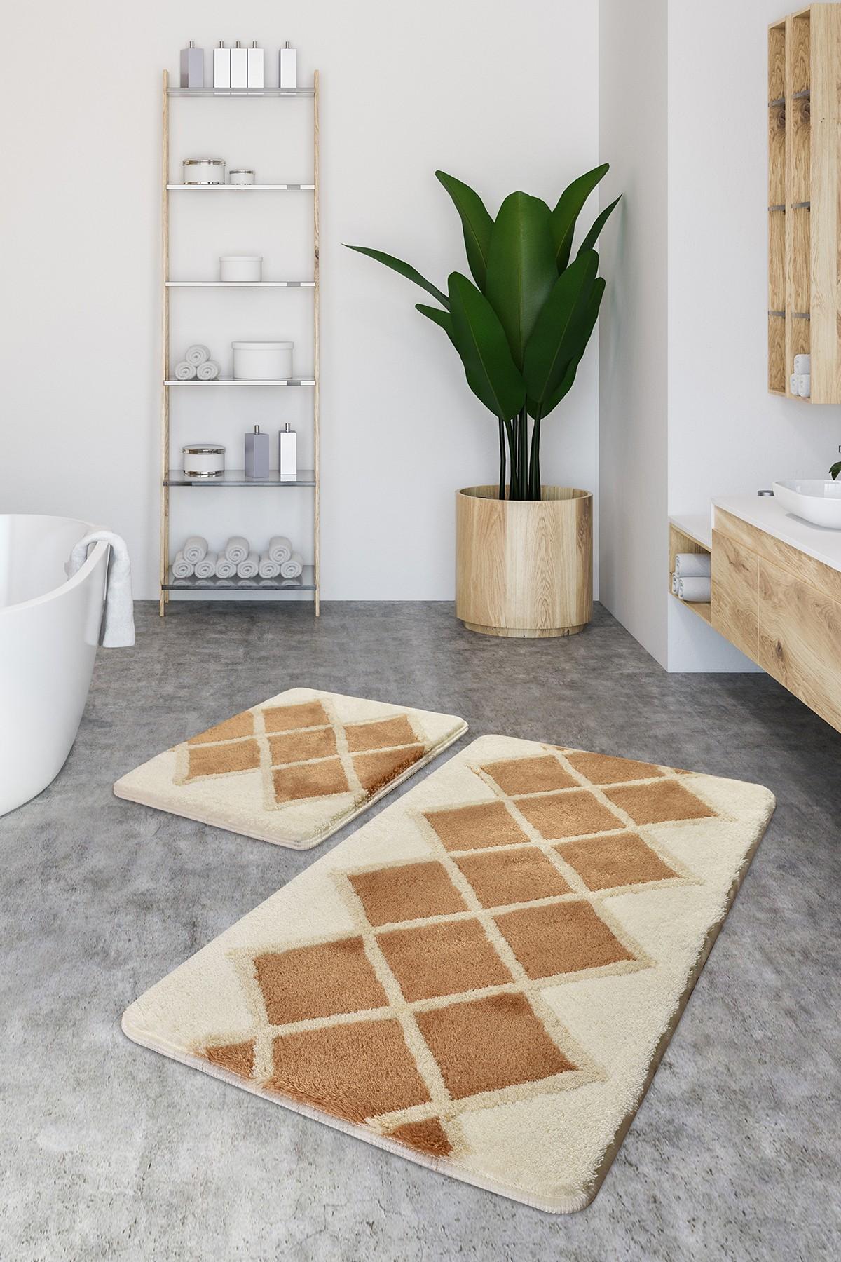 Foutastic Vonios komplektas (2 vienetai) Havana - smėlio spalvos, žema ...