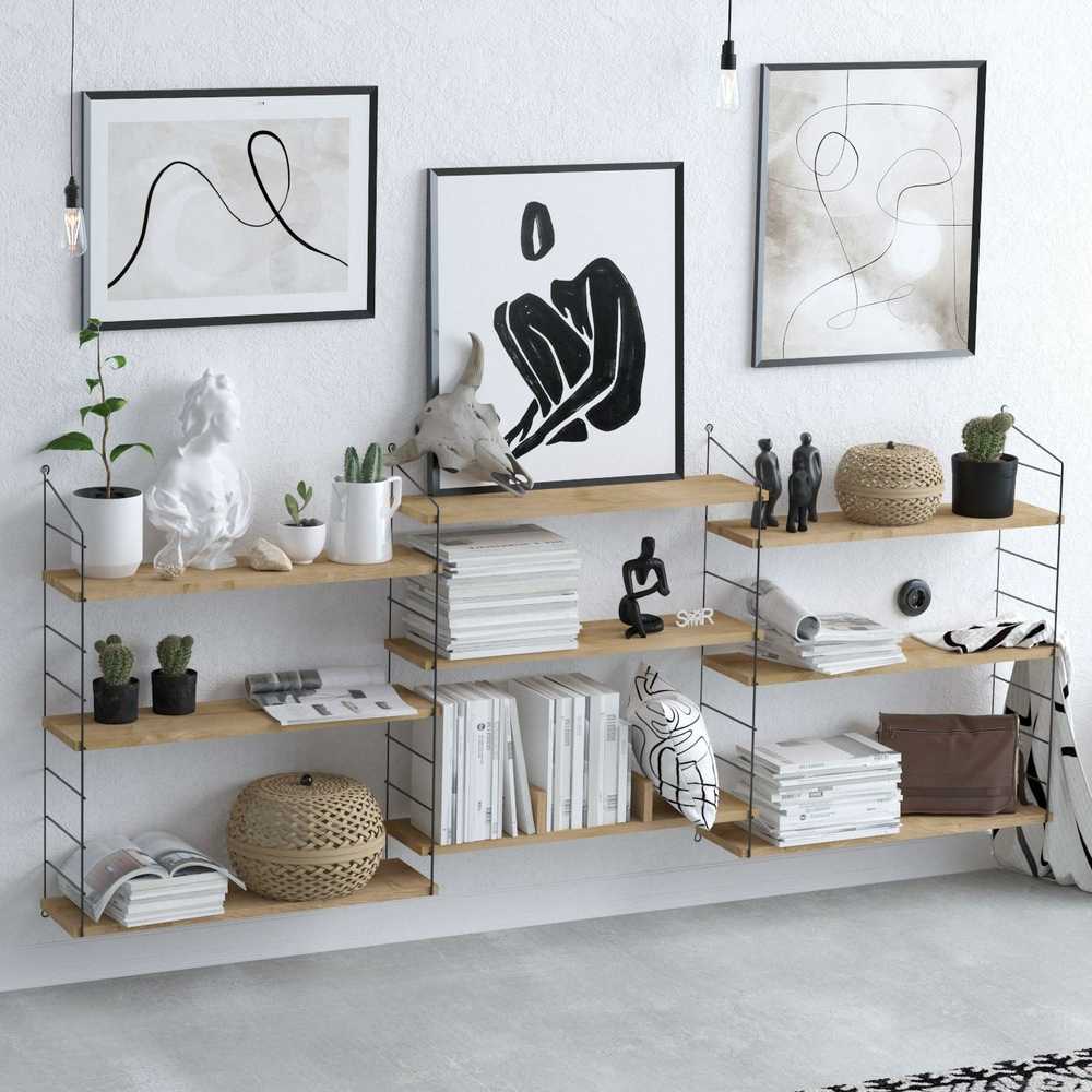 Asir Kalune Design Knygų lentyna Laba, modelis - 393MRD1282, žema kaina ...