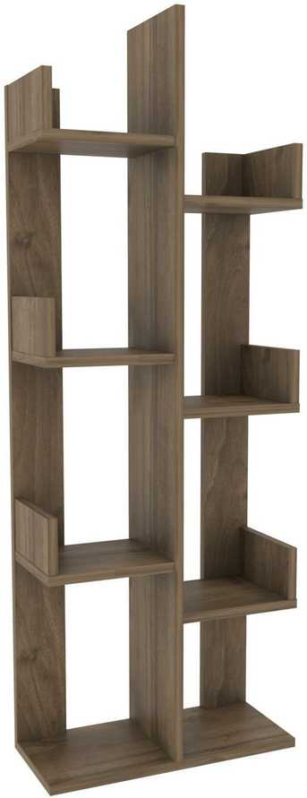 Asir Kalune Design Knygų lentyna Luisa - Walnut, modelis - 322RTC1105 ...