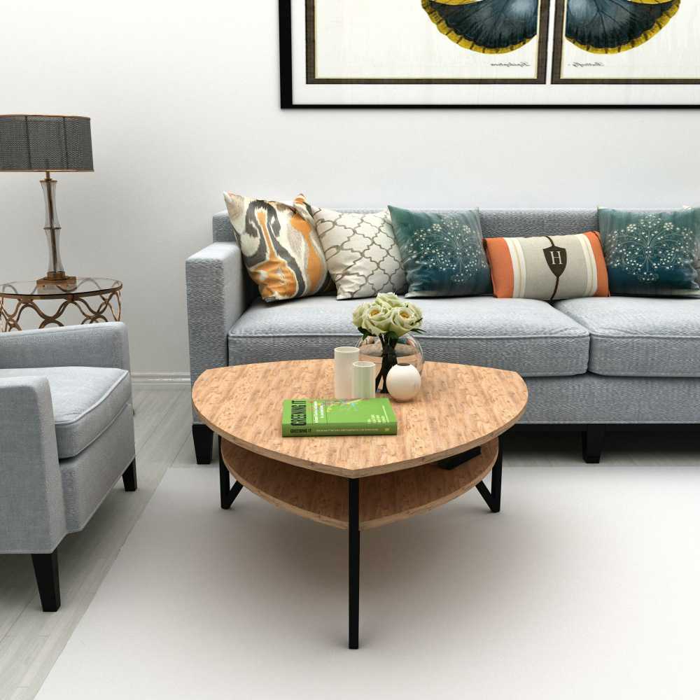 Kalune Design Coffee Table Lonnes - Atlantic Pine, žema kaina | Varle.lt