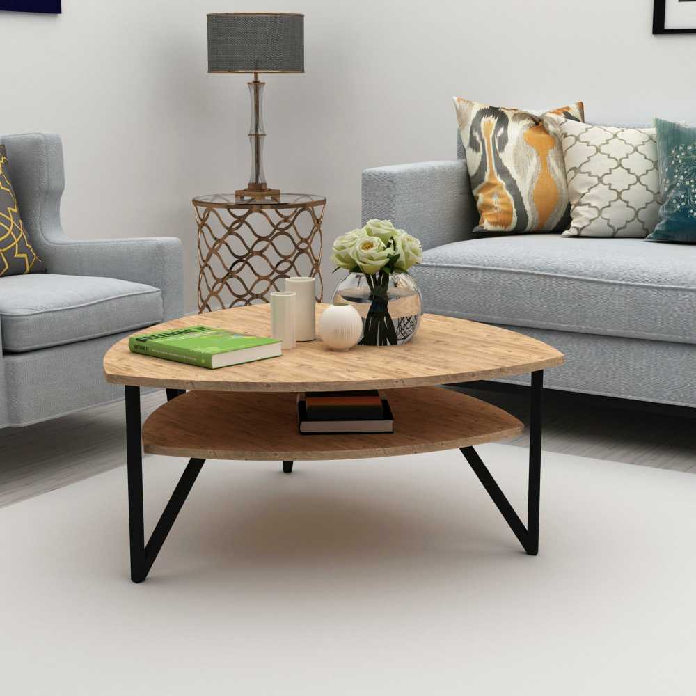Kalune Design Coffee Table Lonnes - Atlantic Pine, žema kaina | Varle.lt
