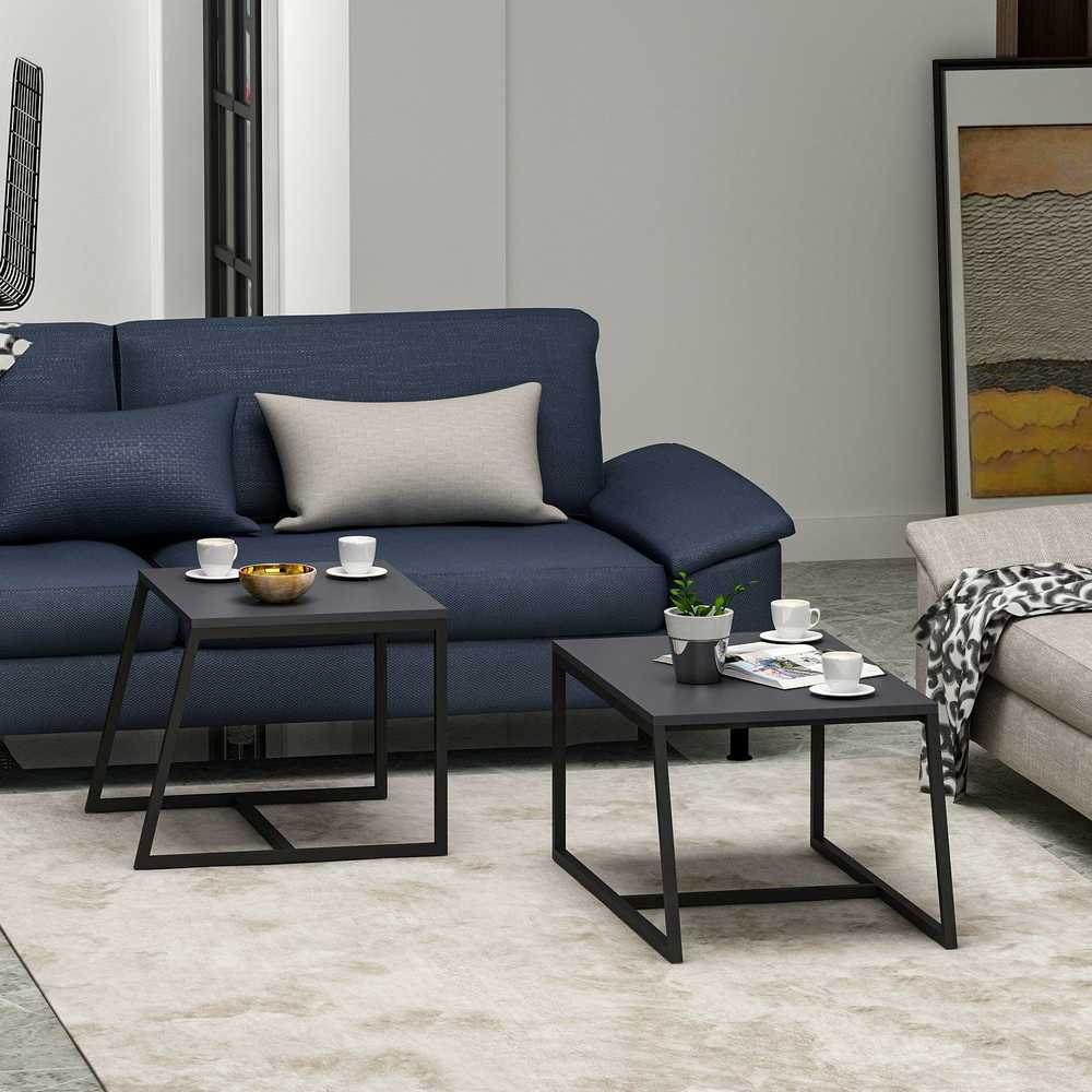 Kalune Design Kavos staliukas Minimal - Anthracite, modelis ...