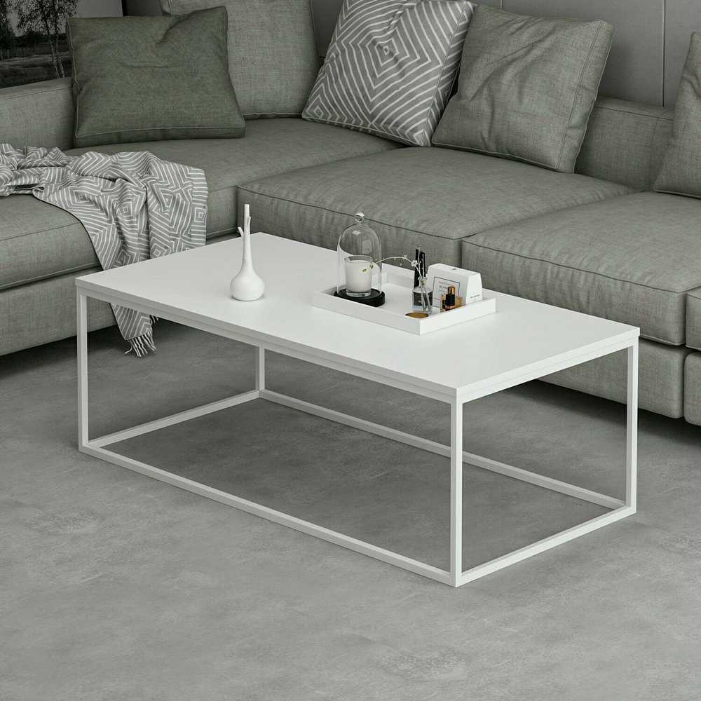 Kalune Design Coffee Table Tiger - Baltas, žema kaina | Varle.lt