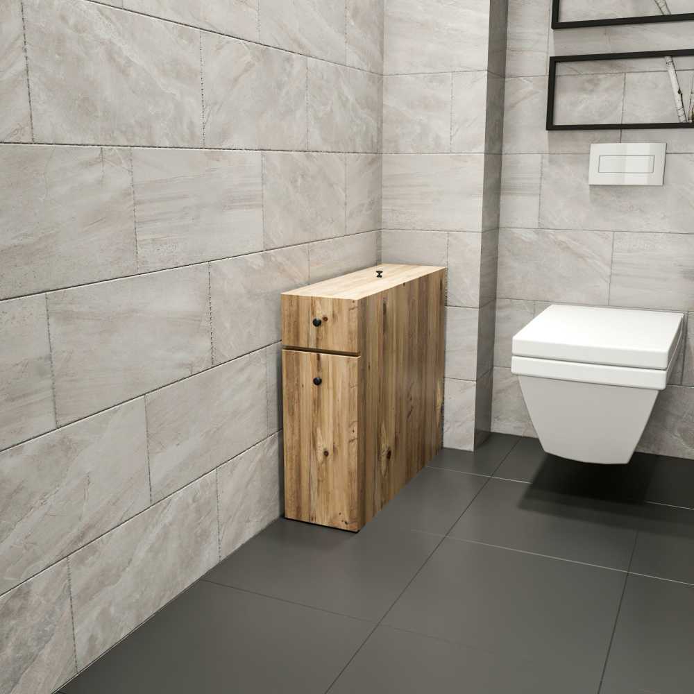 Kalune Design Vonios spintelė Calencia - Oak, modelis - 854KLN3908 ...