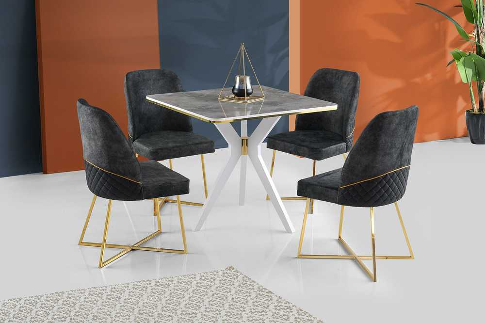 Kalune Design Valgomasis stalas Kare İkon - 1432, žema kaina | Varle.lt