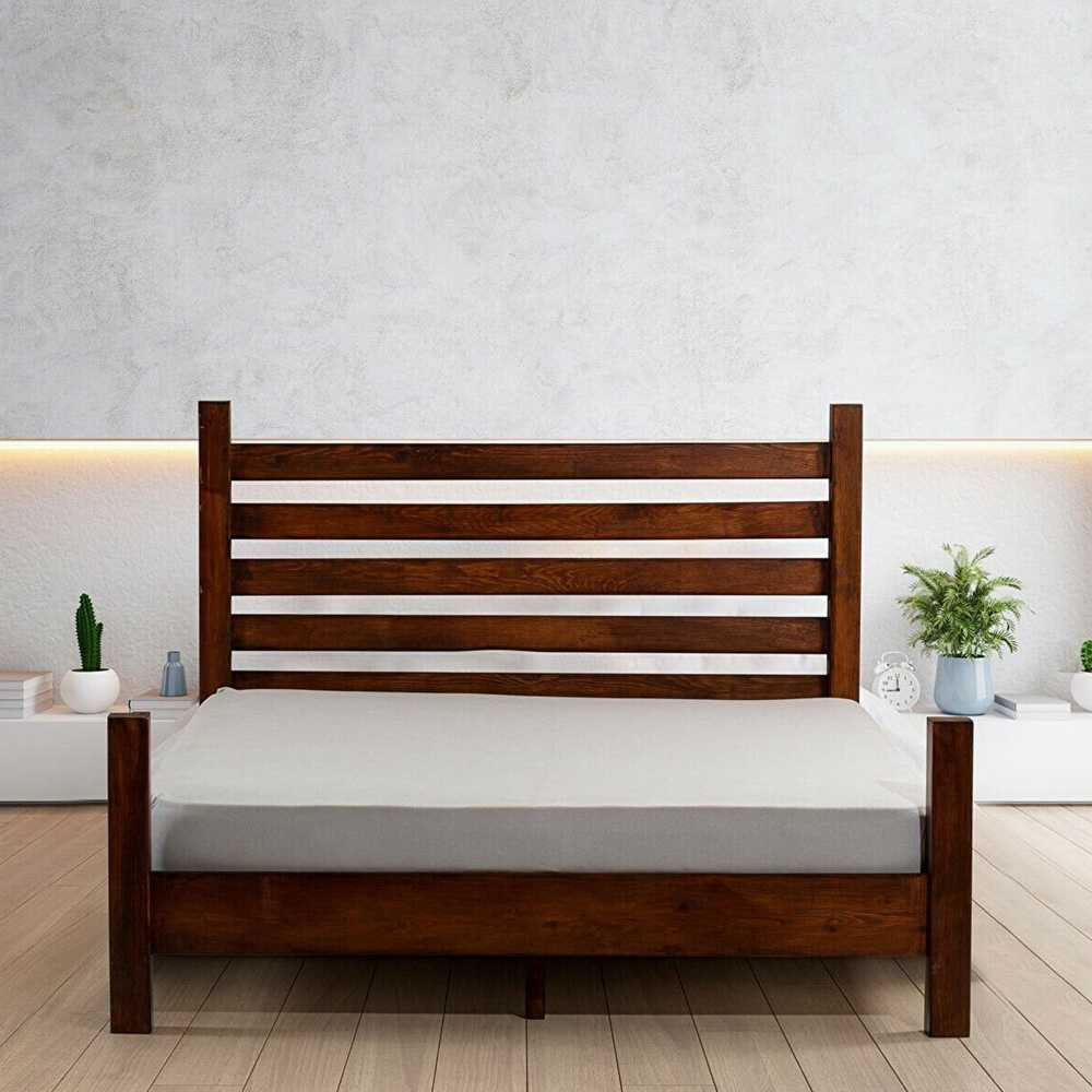 Kalune Design Dviguba lova Urban 140 - Walnut, modelis - 406RNW1640 ...