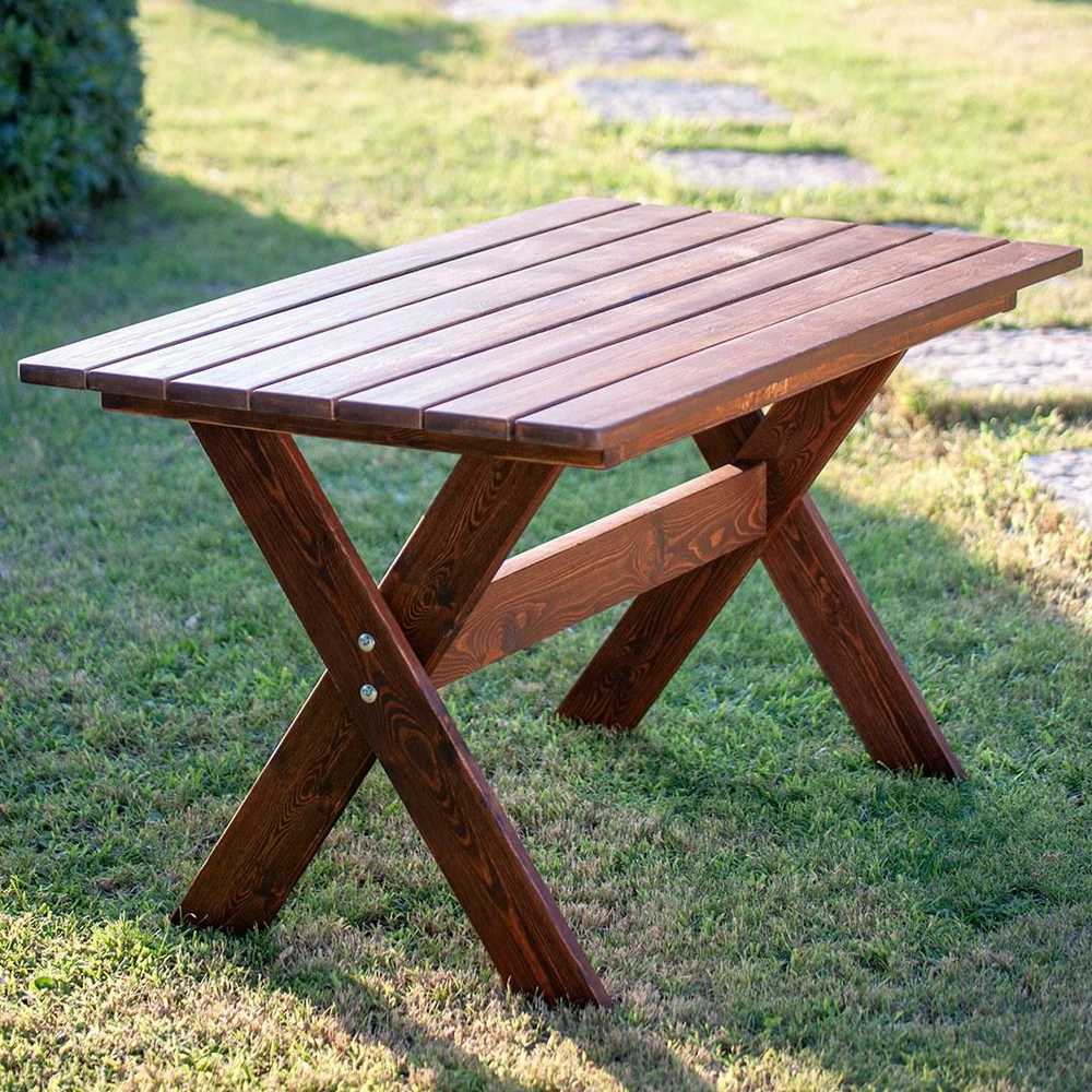 Kalune Design Sodo pietų stalas Milan, modelis - AGC974833, žema kaina ...