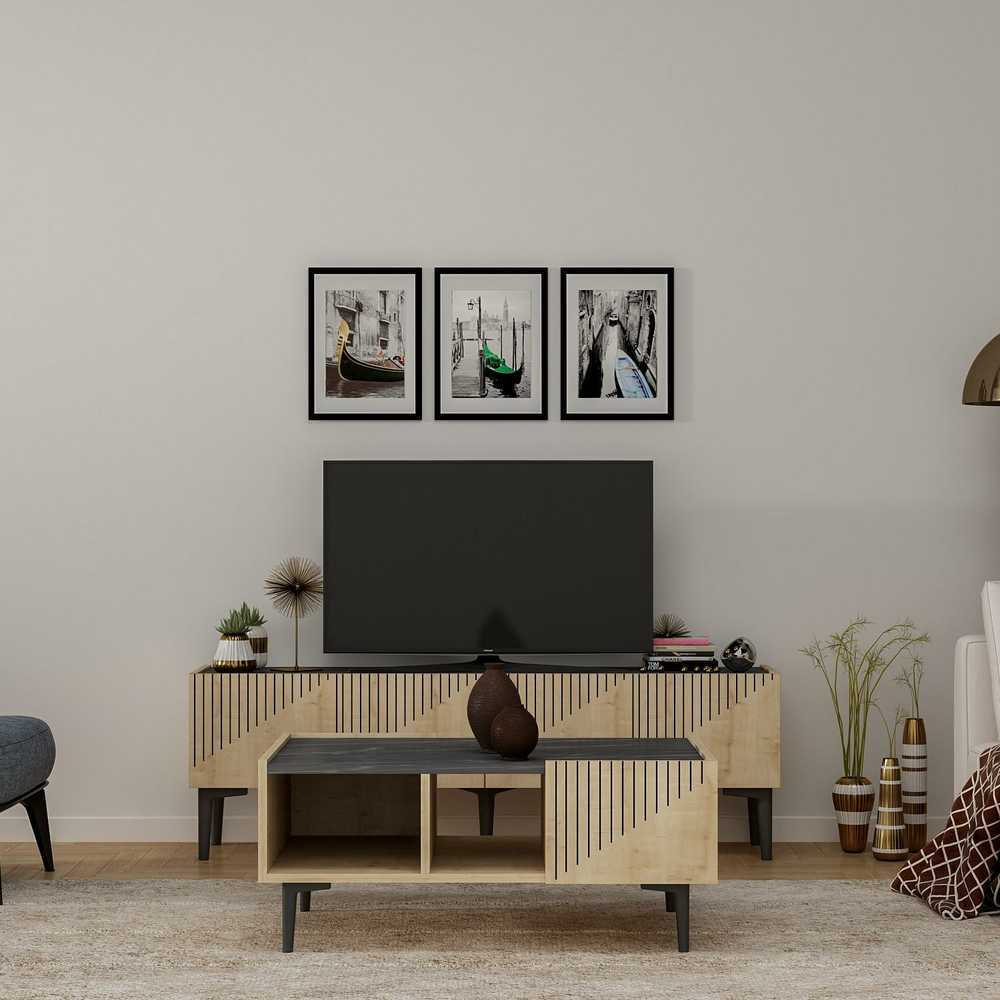 Kalune Design Kavos staliukas Draw - Oak, žema kaina | Varle.lt