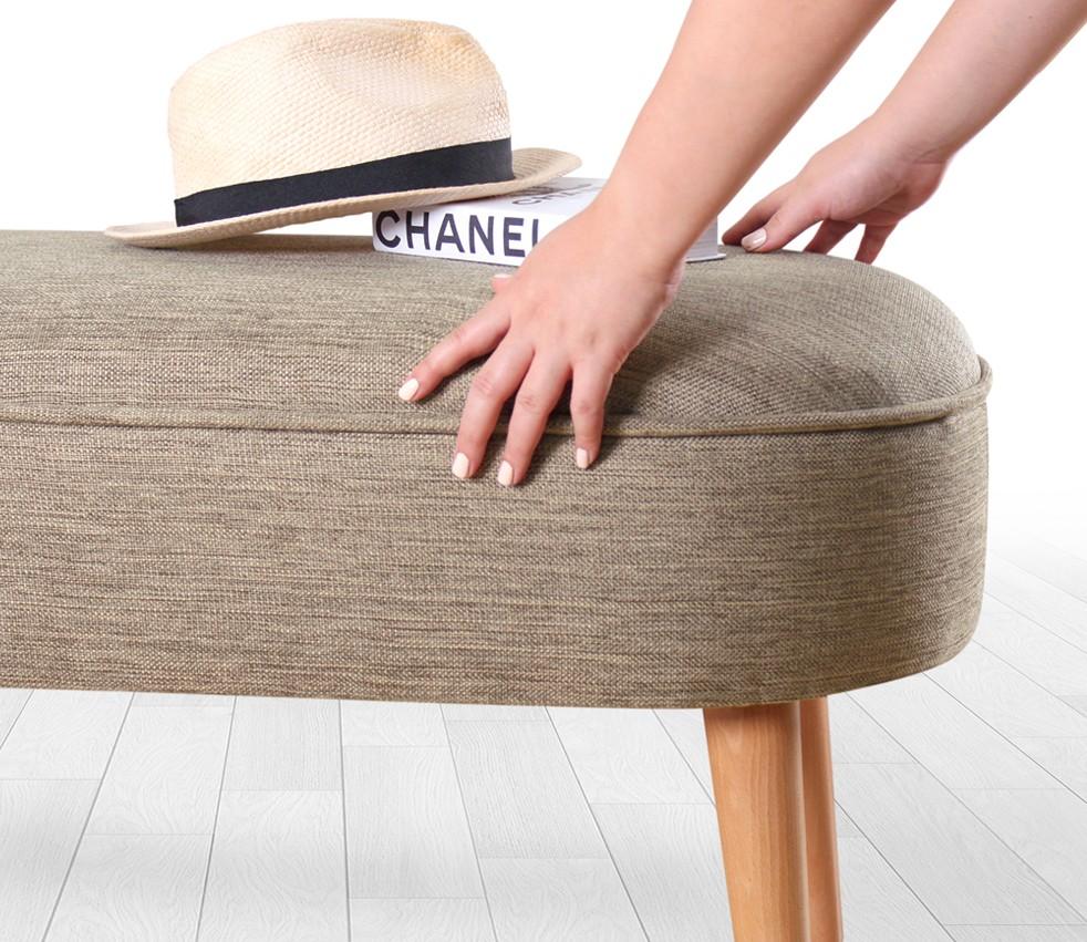 Hanah Home Pufas Lednok - Coffee, modelis - 209FLF1196, žema kaina ...