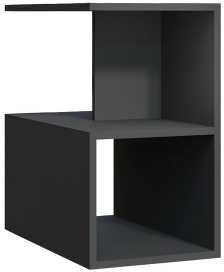 Kalune Design Šoninis stalas Larmon - Anthracite, modelis - AGC181972 ...
