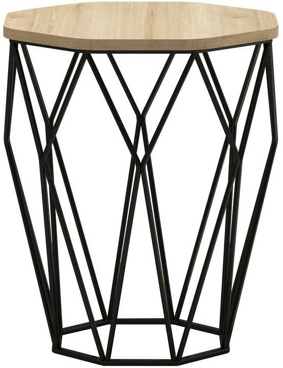 Kalune Design Šoninis staliukas Sofya - Oak, žema kaina | Varle.lt