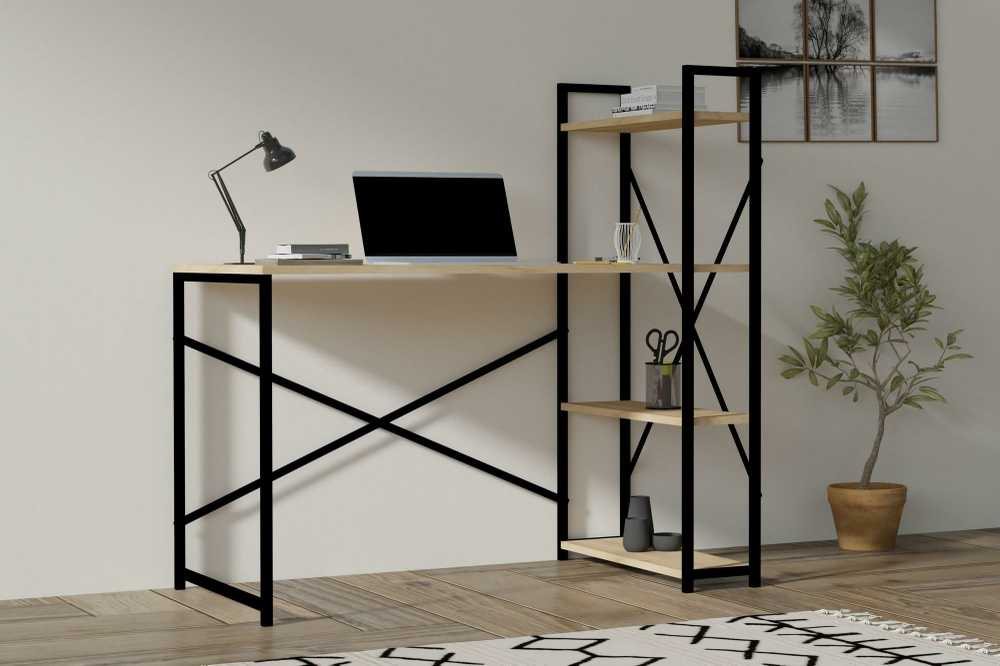 Kalune Design Study Desk Zernez - Sapphire, žema kaina | Varle.lt
