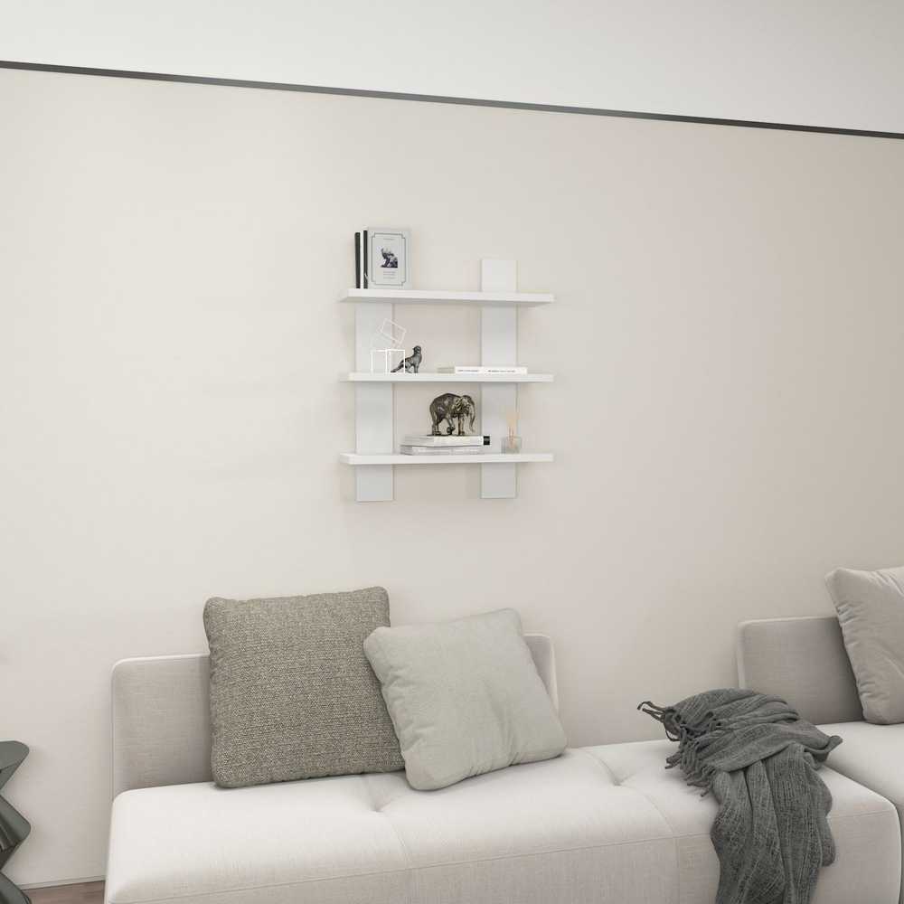 Kalune Design Sienine lentyna Waco - Baltas, modelis - 935CMN1345, žema ...