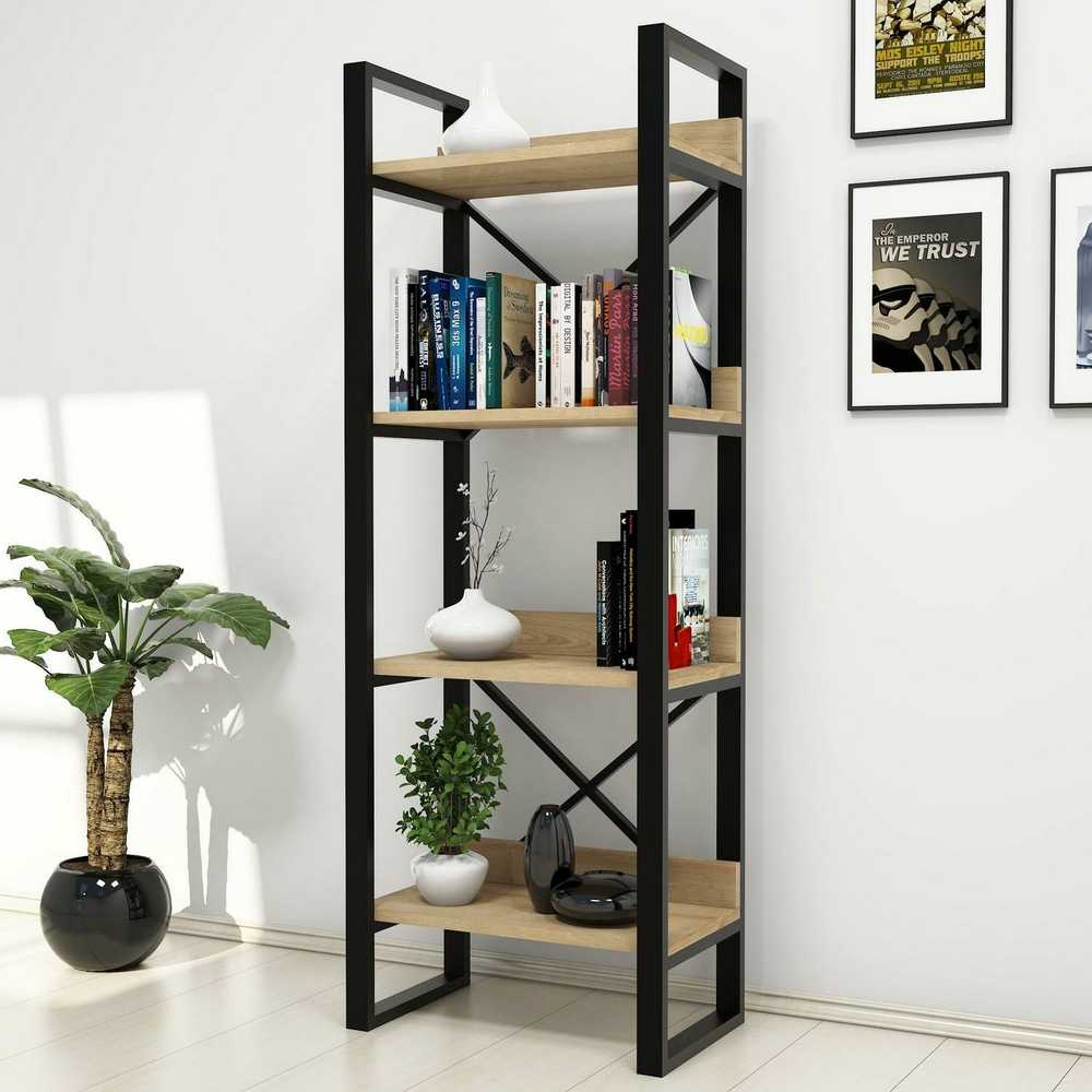 Kalune Design Knygų lentyna Adisa - Sapphire, modelis - AGC486611, žema ...