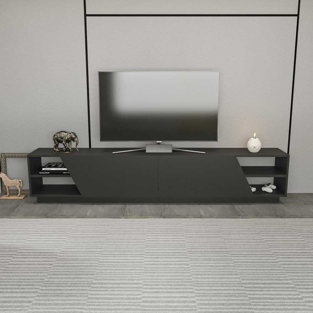 TV staliukas Kalune Design Televizoriaus stovas Rhodes - Anthracite ...