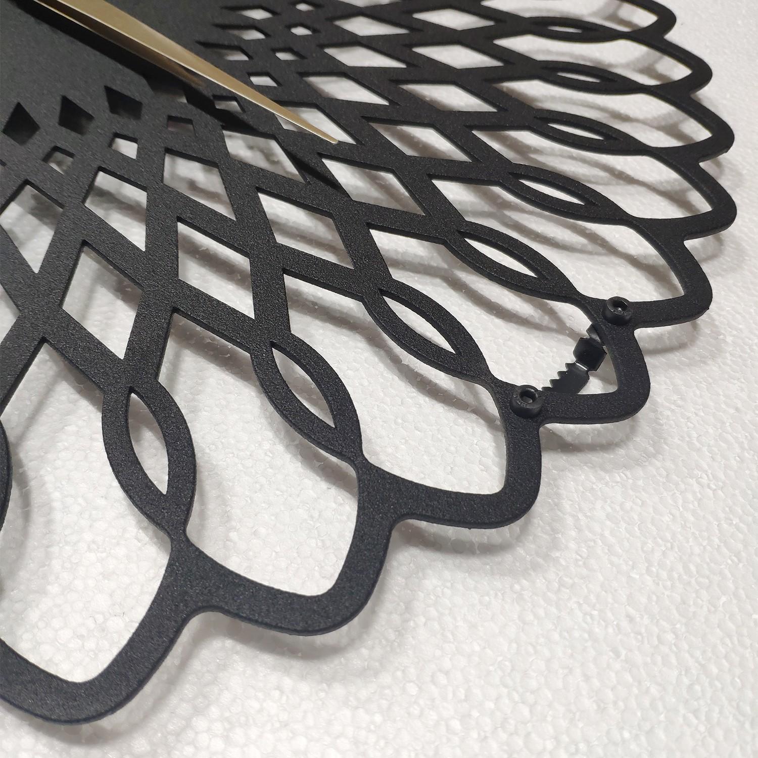 Wallity Dekoratyvinis metalinis sieninis laikrodis Ring, žema kaina | Varle.lt