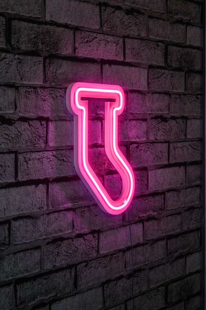 Wallity Dekoratyvinis plastikinis LED ap vietimas Socks - Rožinė, žema kaina | Varle.lt