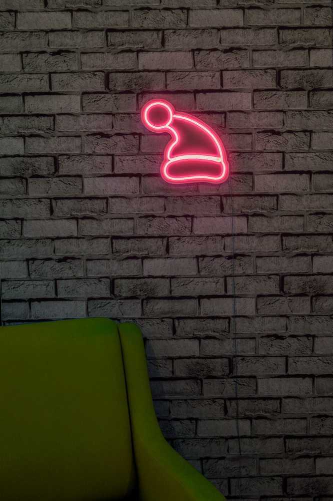 Wallity Dekoratyvinis plastikinis LED ap vietimas Santa Claus - Rožinė, žema kaina | Varle.lt