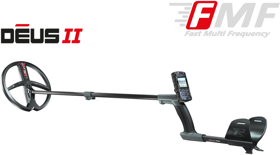 Metalo detektorius XP DEUS 2 - lite komplektacija tik su pultu ir 28cm ...