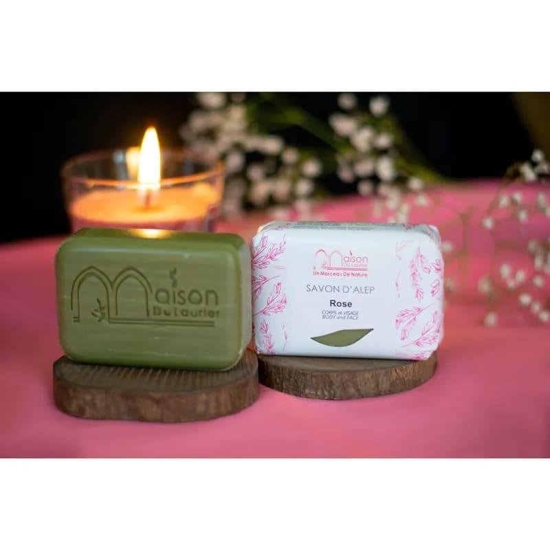 Aleppo muilas Rose, Maison du Laurier, 100g, žema kaina | Varle.lt