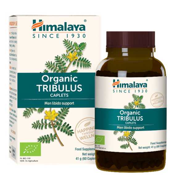 Himalaya Herbals Maisto papildas vyrams Tribulus Organic, Himalaya, 60 ...