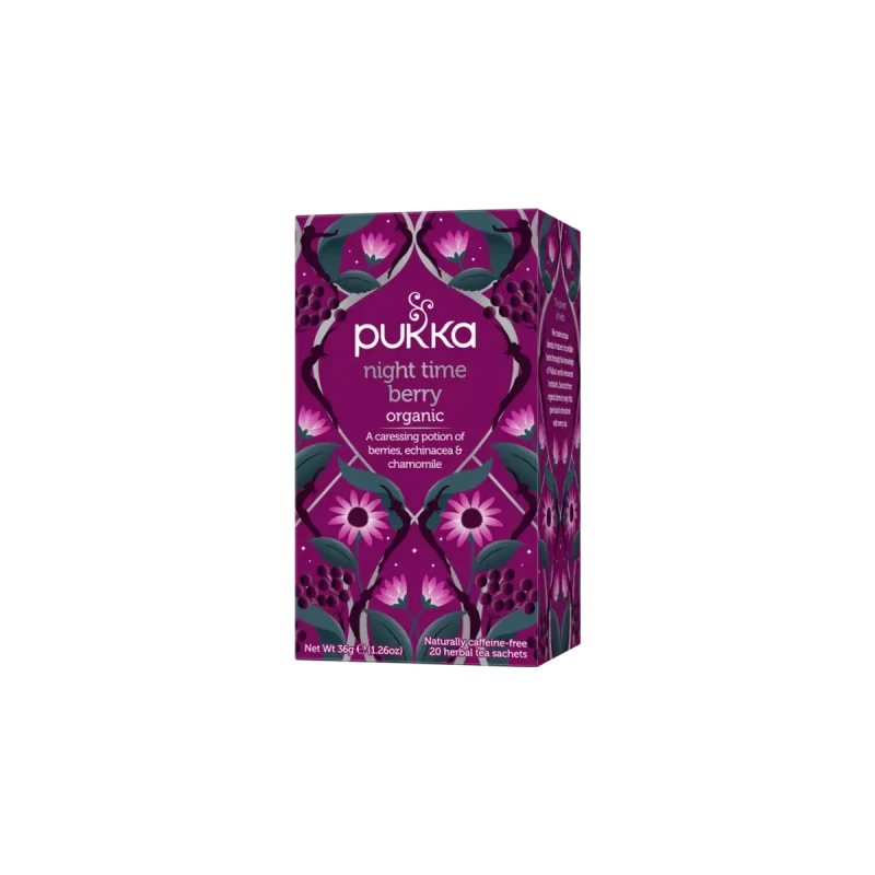 Pukka Herbs Arbata nakčiai Night Time Berry, Pukka, 20 pakelių, modelis ...