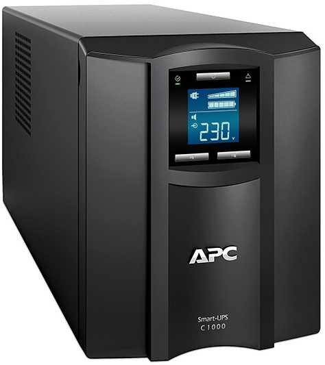 APC Smart-UPS Tower SMC1000i 600W 1000VA LCD, modelis - SMC1000I, žema ...