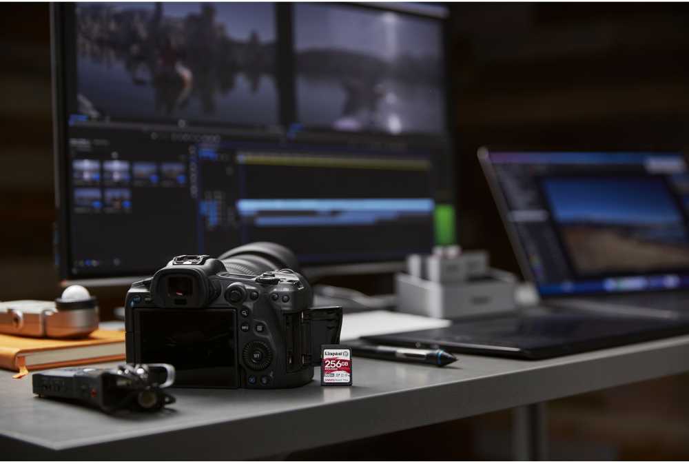 Atminties kortelė KINGSTON 256GB Canvas React Plus SDXC UHS-II 300R ...